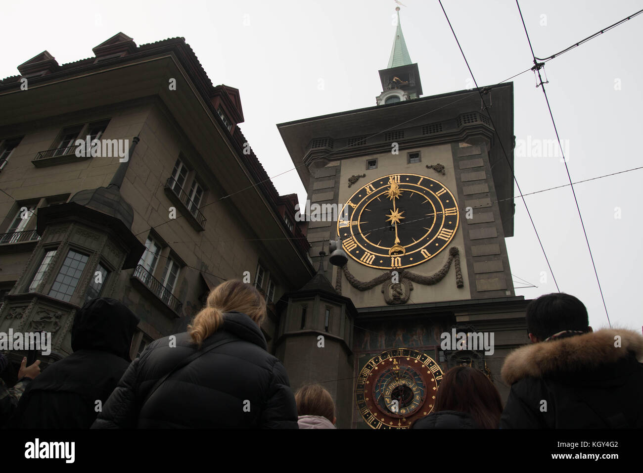 Bern's Zytglogge, the astronomical clock and gate tower Stock Photo - Alamy