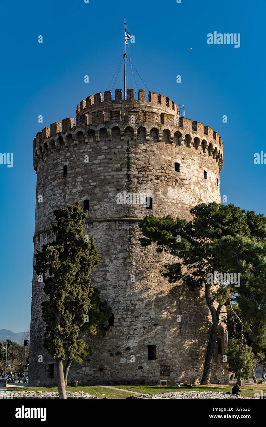 White tower thessaloniki famous historic hi-res stock photography and ...
