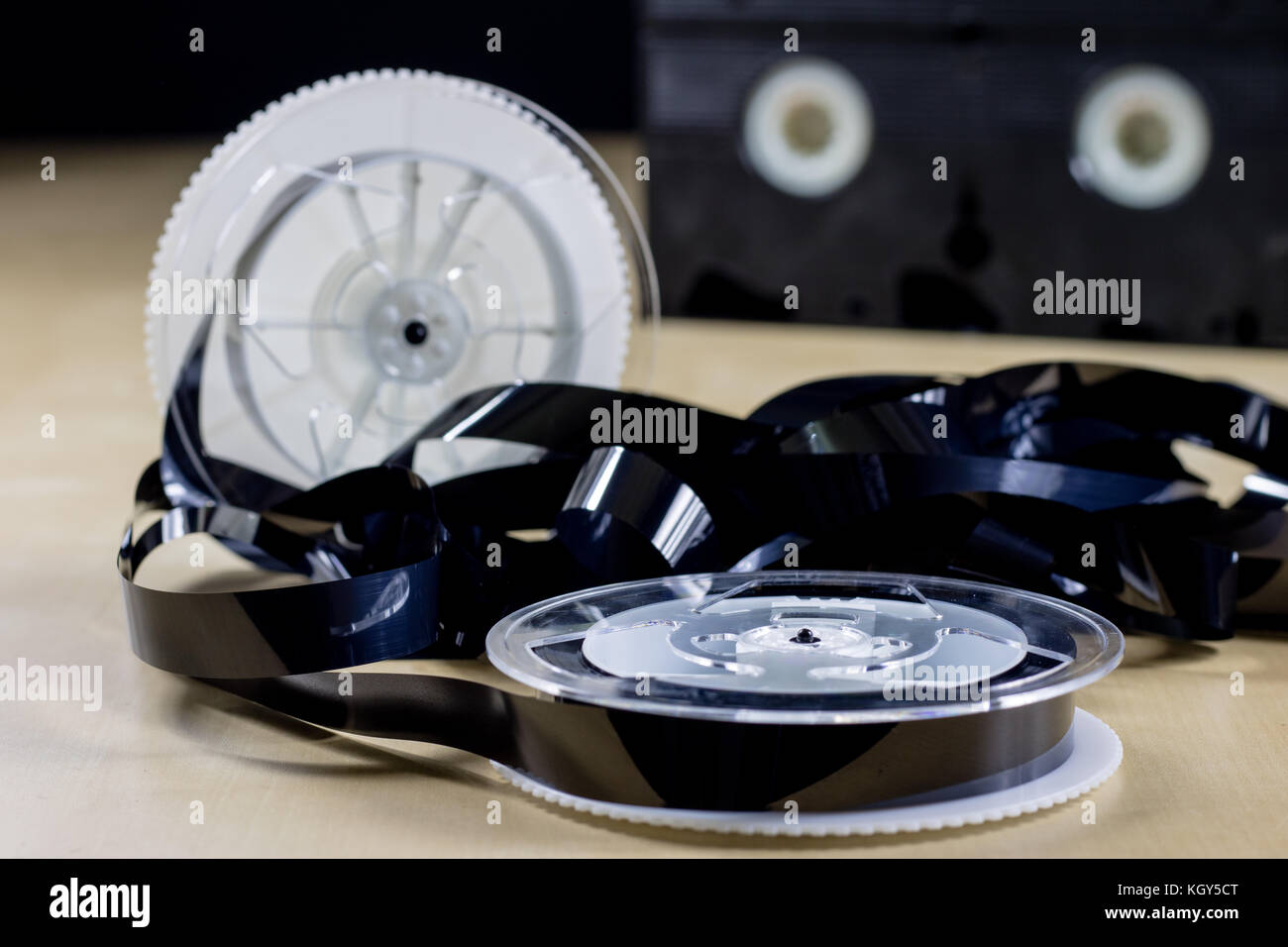 Videotape damage hi-res stock photography and images - Alamy