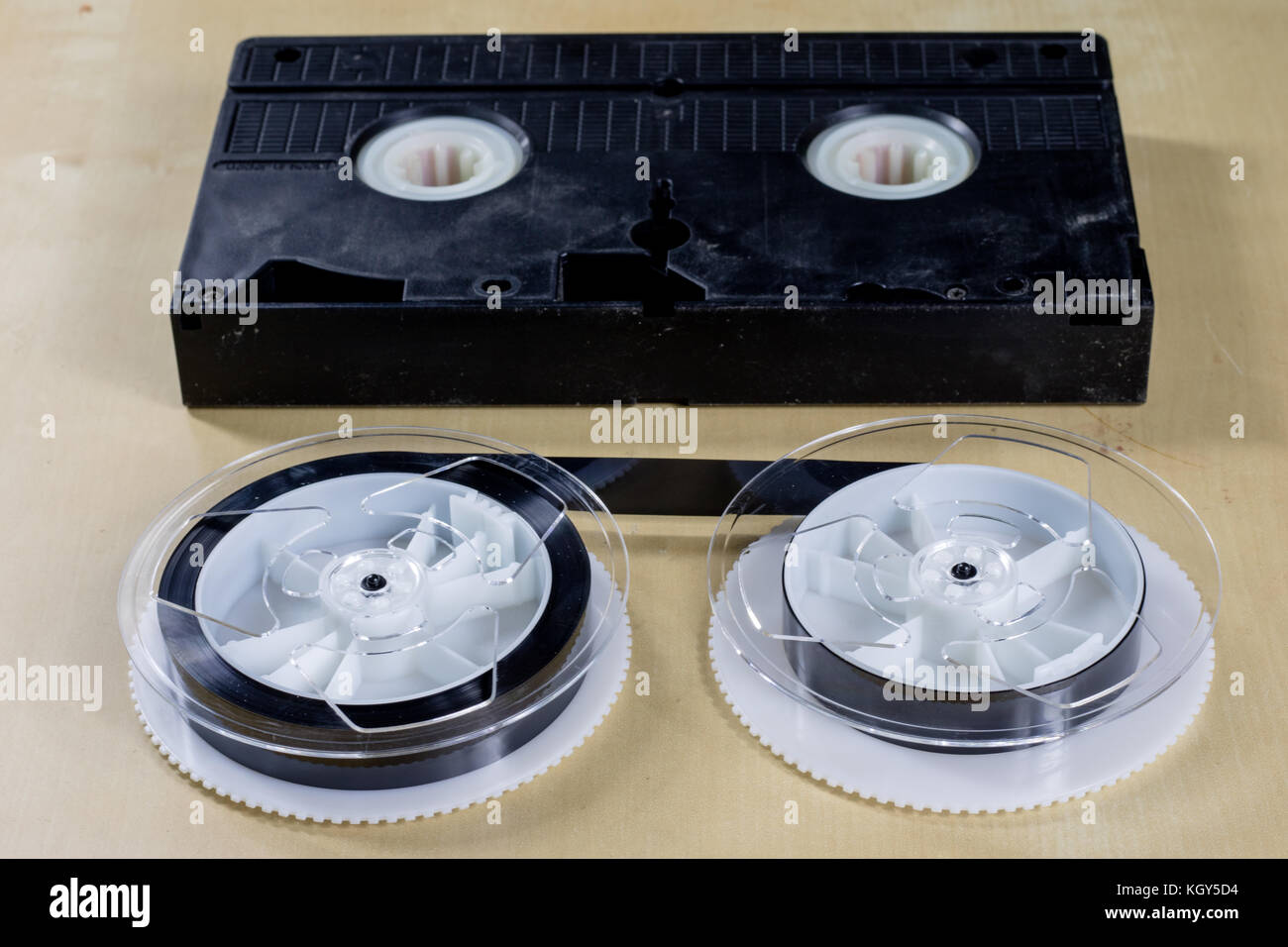 Videotape damage hi-res stock photography and images - Alamy