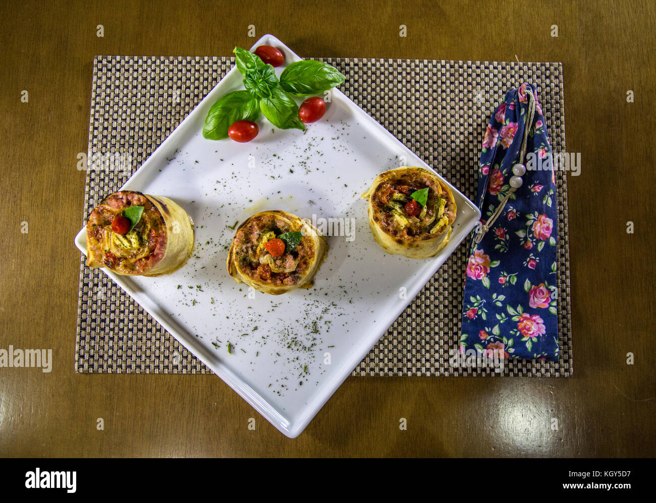 Rondelli pasta brazilian food Stock Photo - Alamy