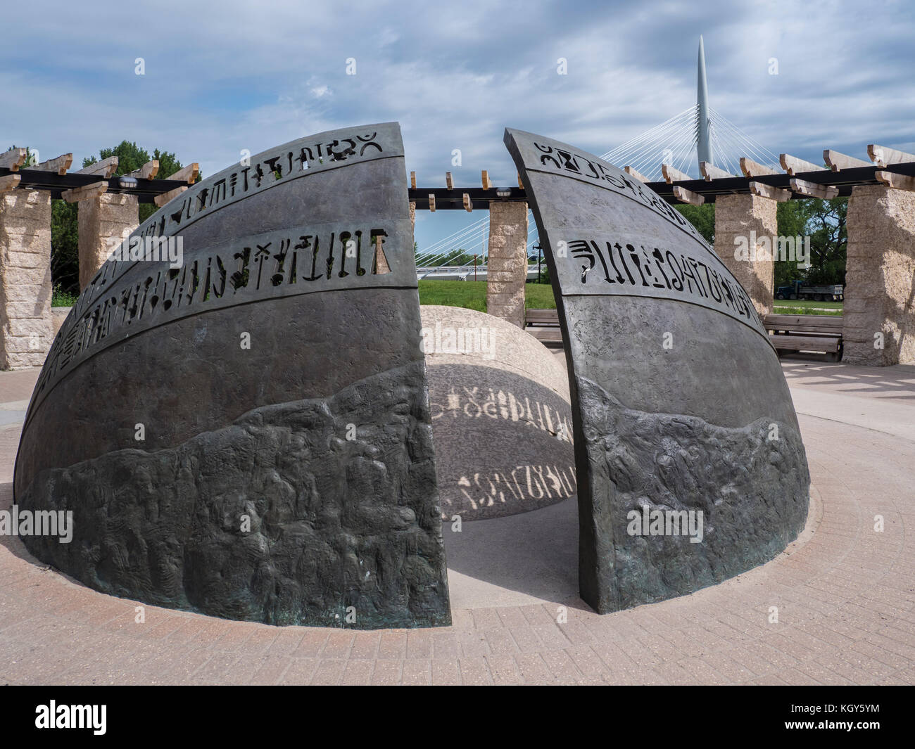 The Meeting Place, The Forks National Historic Site, Winnipeg, Manitoba ...