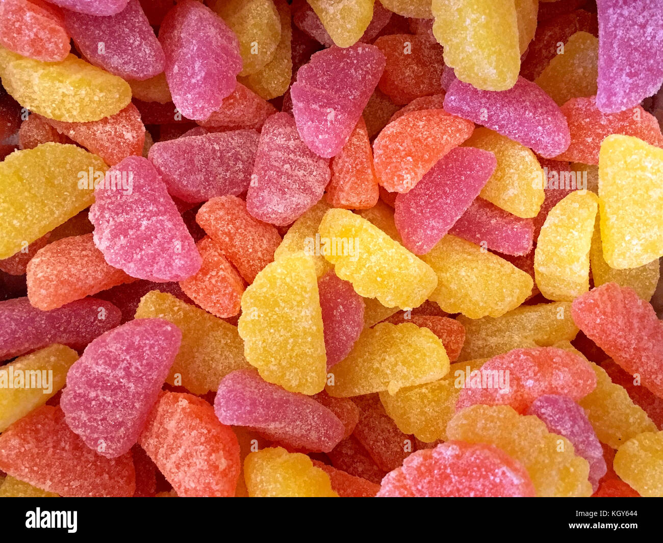 Green Yellow Sugar Coated Jelly Stock Photos & Green Yellow Sugar ...