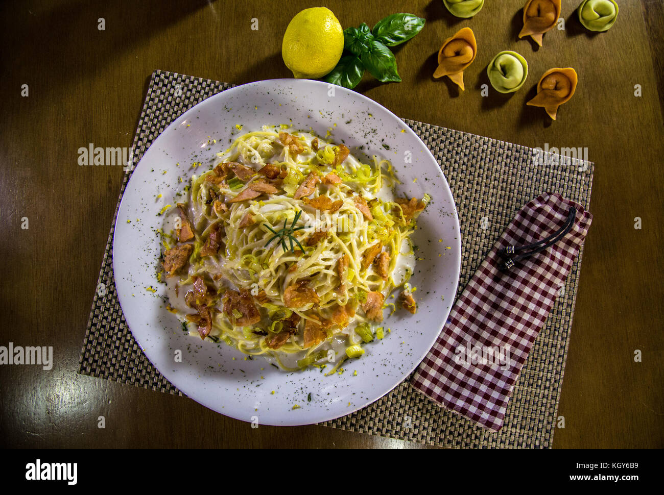 pasta brazilian food gourmet Stock Photo - Alamy