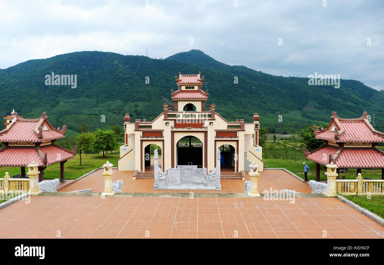 BINH DINH, VIET NAM, Historical place at Tay Son inherent in Nguyen Hue ...