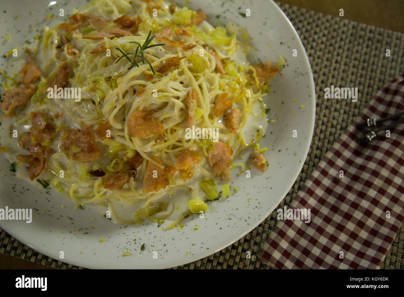 pasta brazilian food gourmet Stock Photo - Alamy