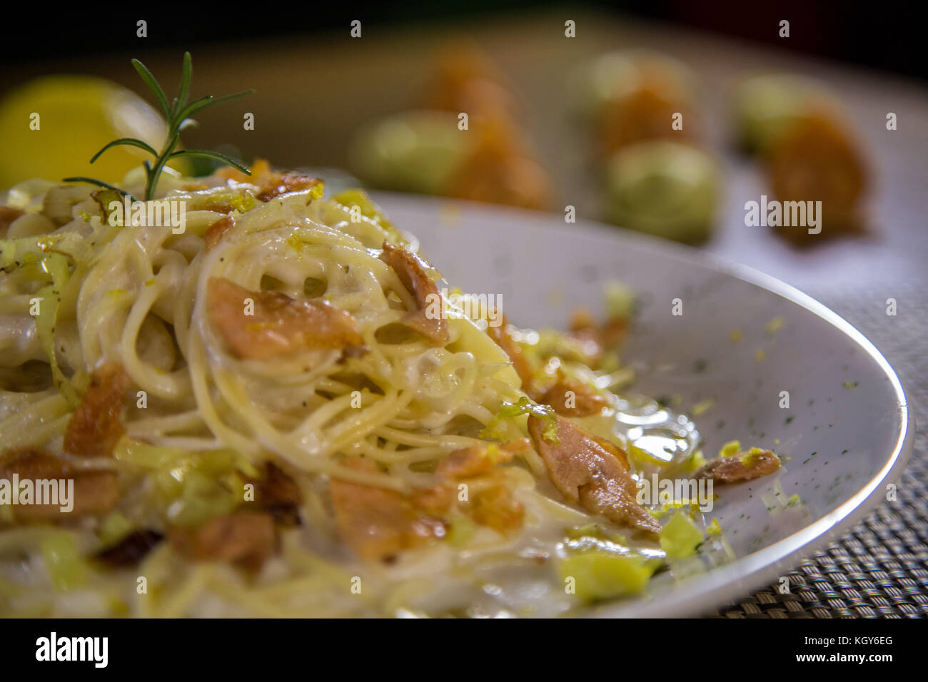 pasta brazilian food gourmet Stock Photo - Alamy