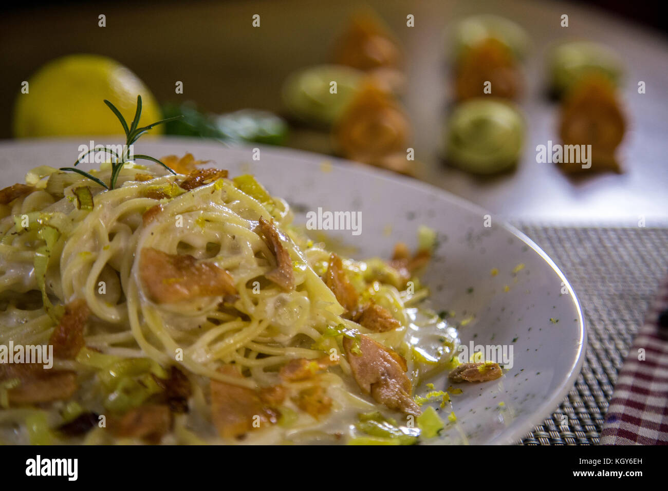 pasta brazilian food gourmet Stock Photo - Alamy