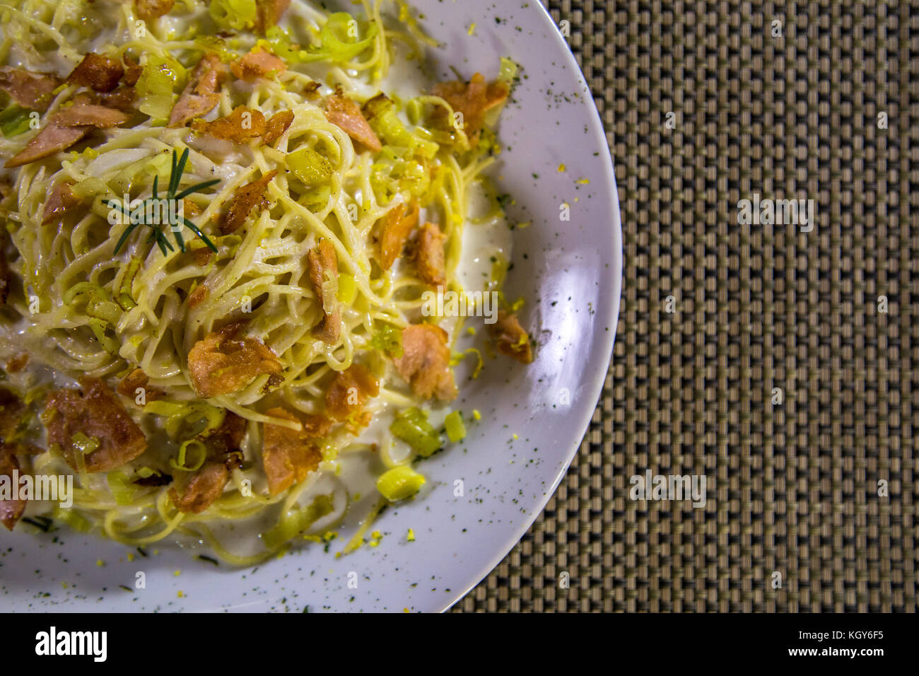 pasta brazilian food gourmet Stock Photo - Alamy