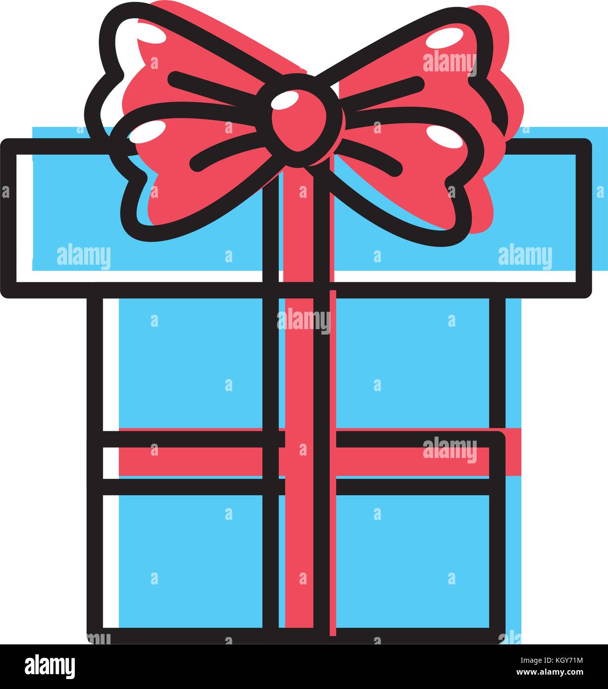 Isolated gift design Stock Vector Image & Art - Alamy