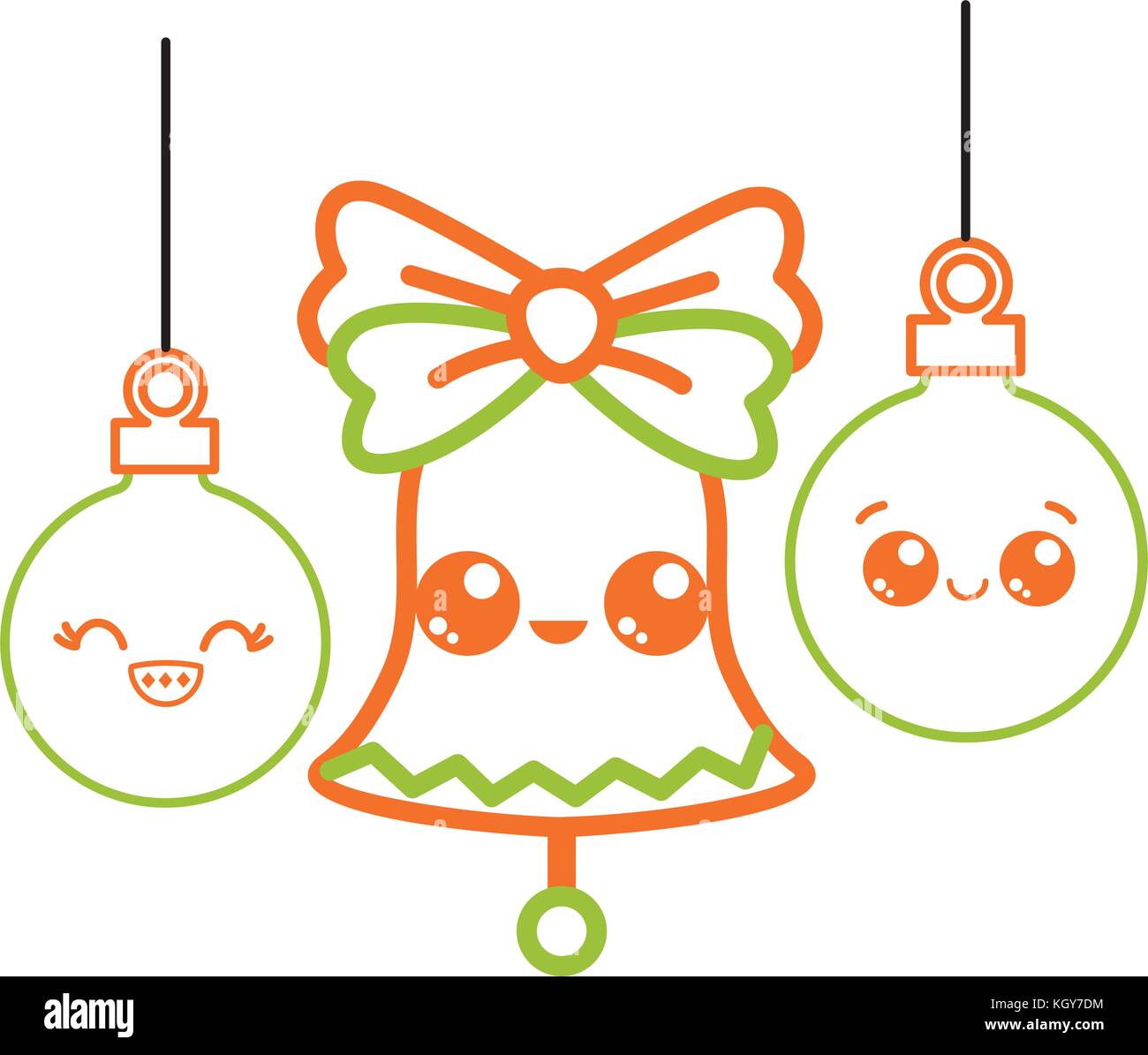 Isolated bell and sphere design Stock Vector Image & Art - Alamy