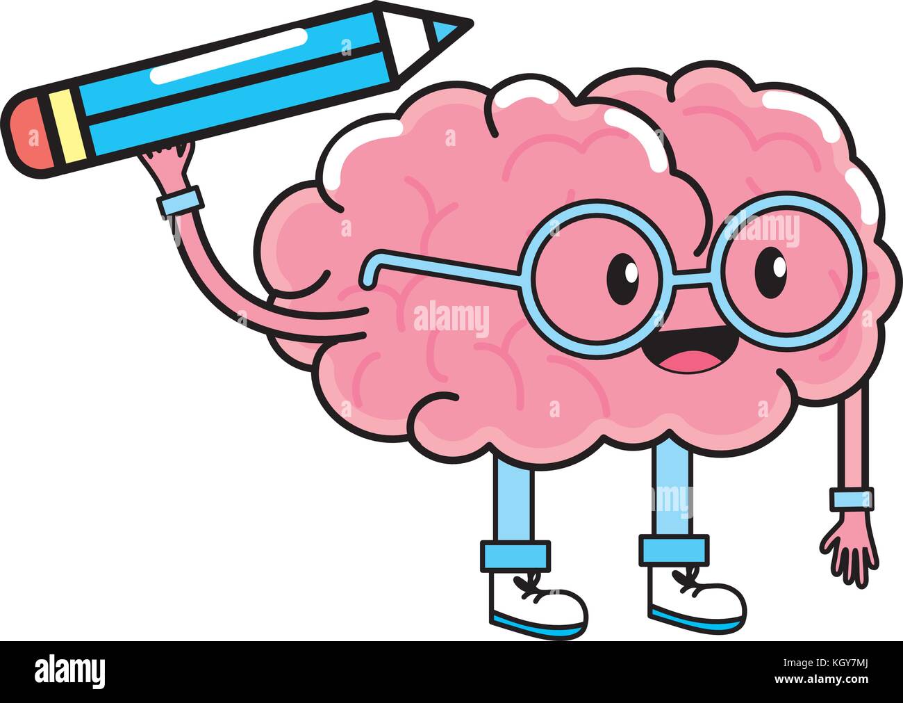 Brain cartoon design Stock Vector Image & Art - Alamy