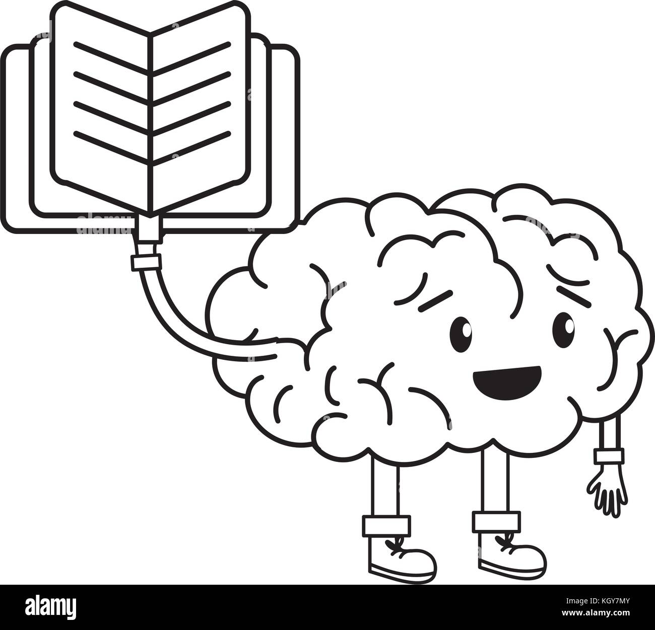 Brain cartoon design Stock Vector Image & Art - Alamy