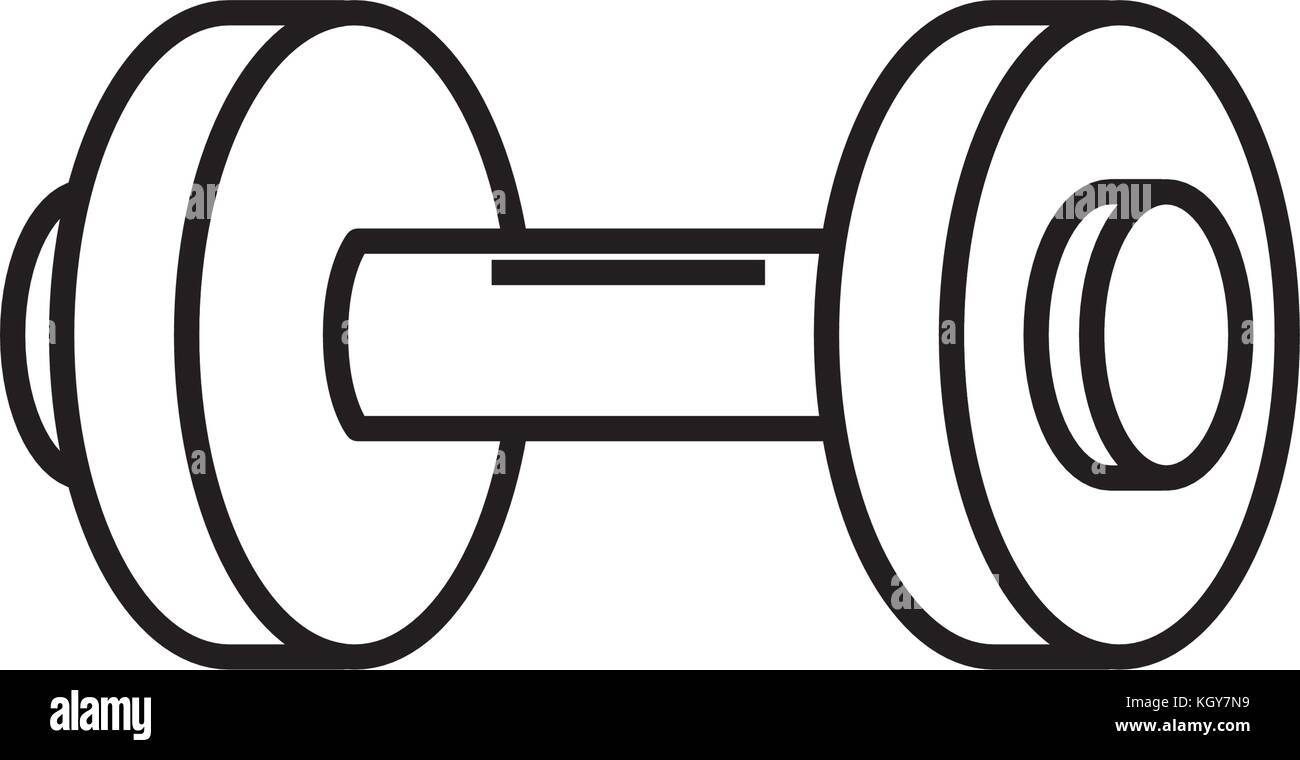 Isolated metal weight design Stock Vector Image & Art - Alamy