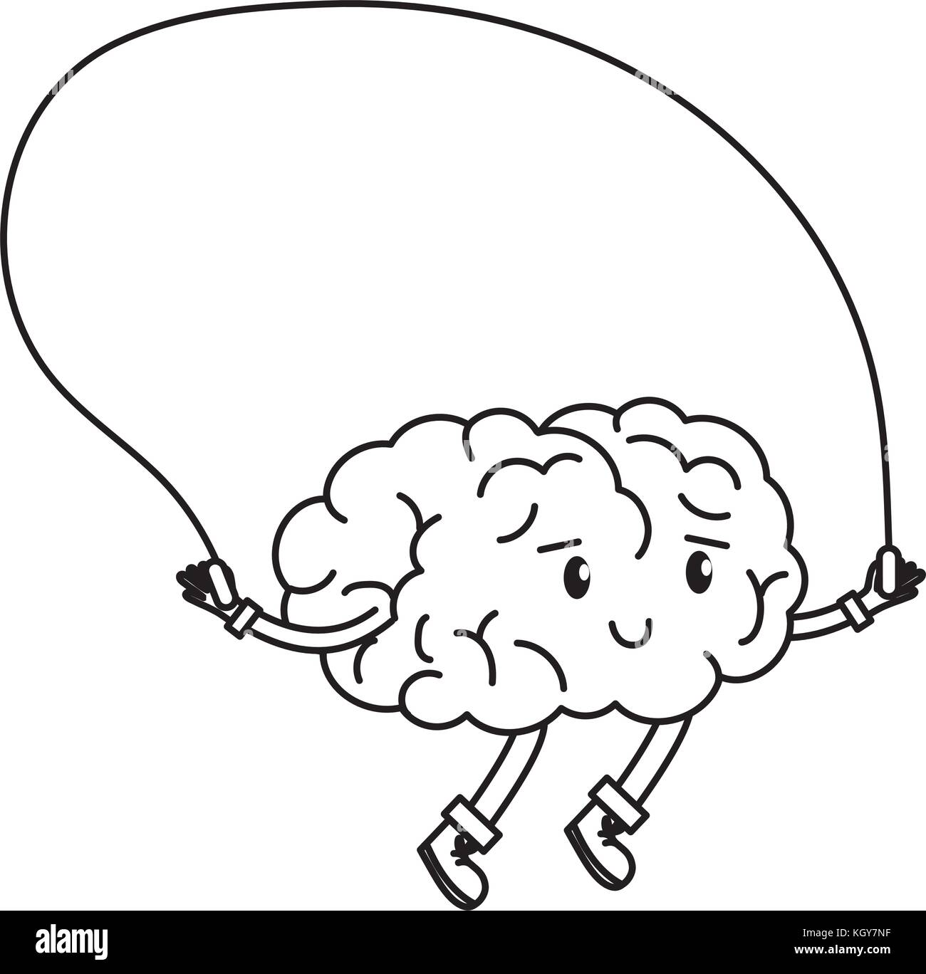 Brain cartoon design Stock Vector Image & Art - Alamy
