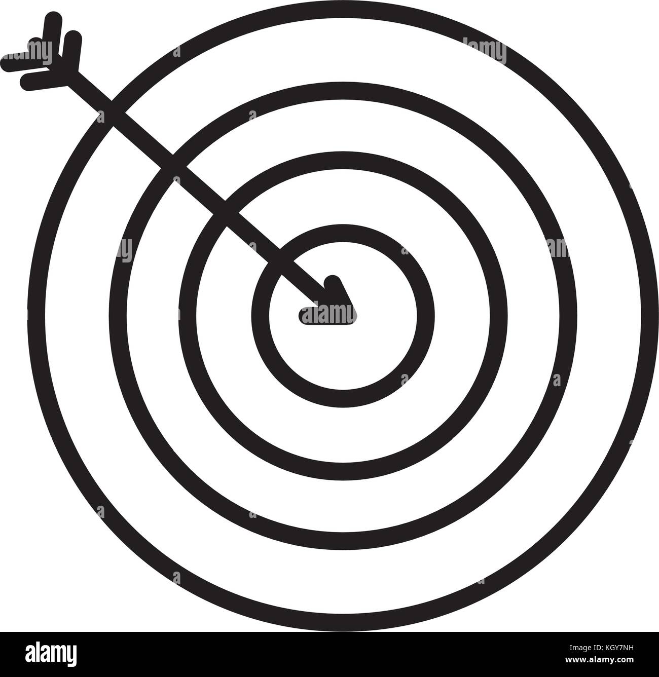 Isolated target design Stock Vector Image & Art - Alamy