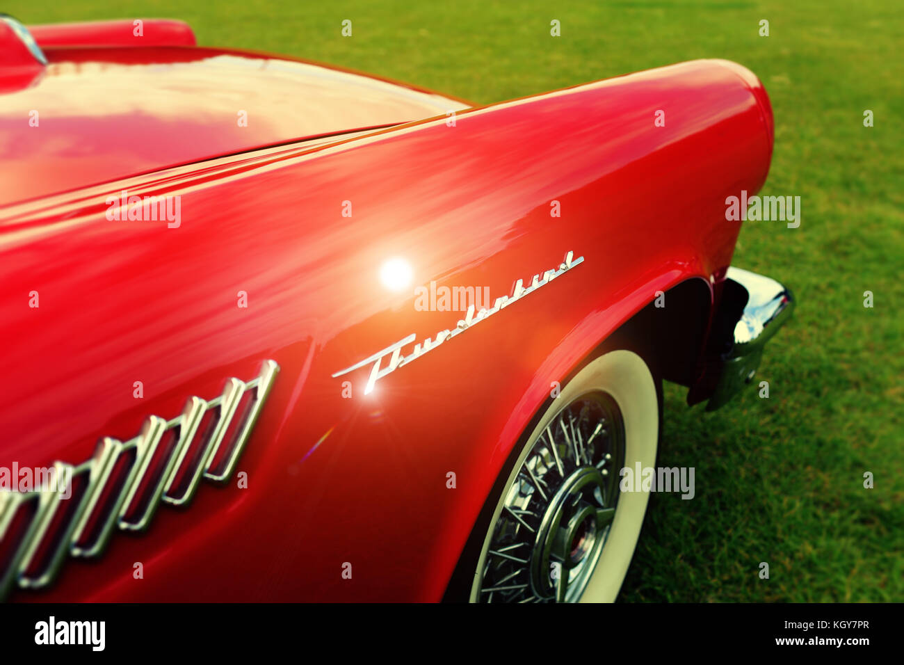 1955 ford thunderbird car hi-res stock photography and images - Alamy
