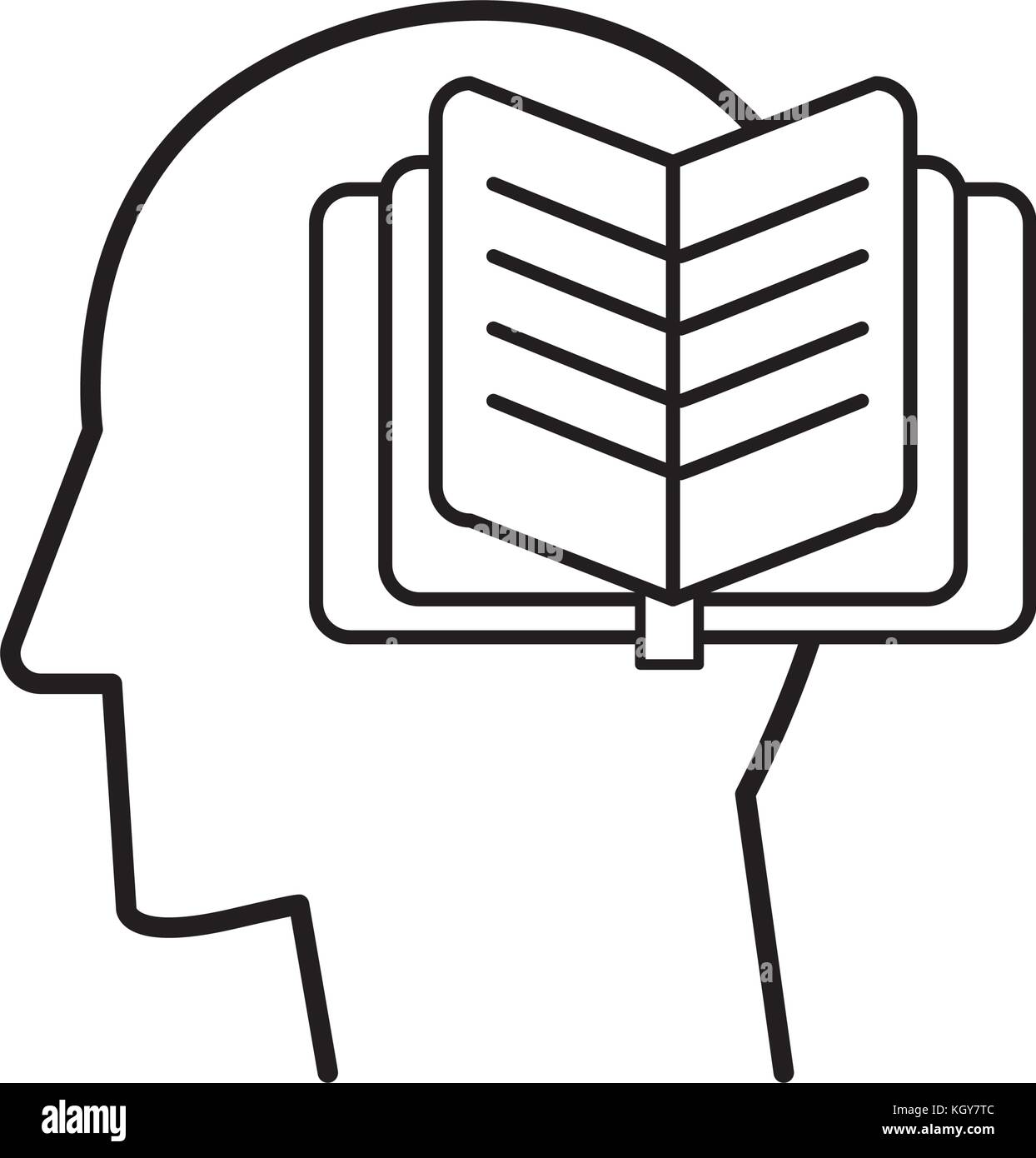 Head reader Stock Vector Images - Alamy