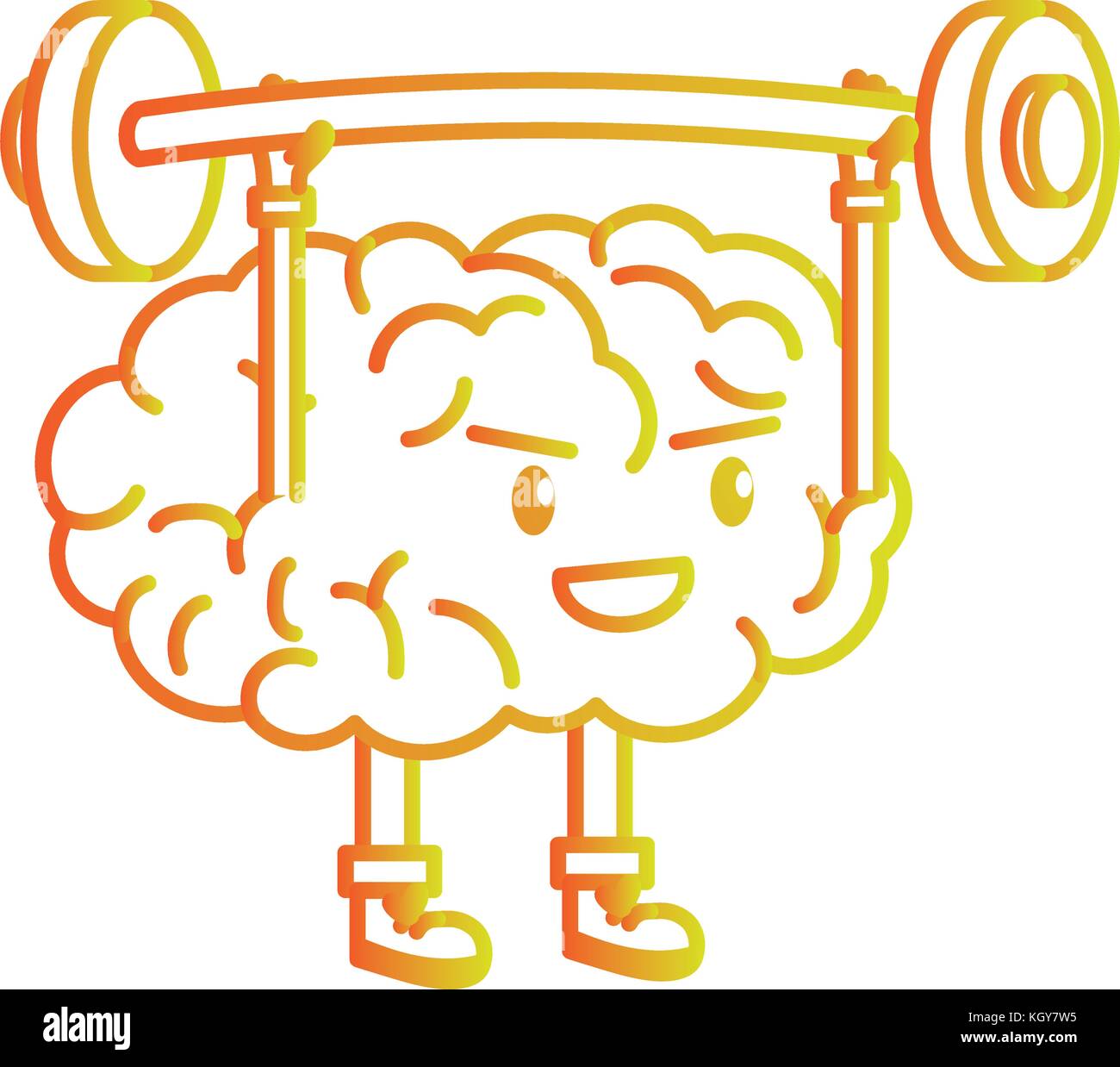 Brain cartoon design Stock Vector Image & Art - Alamy