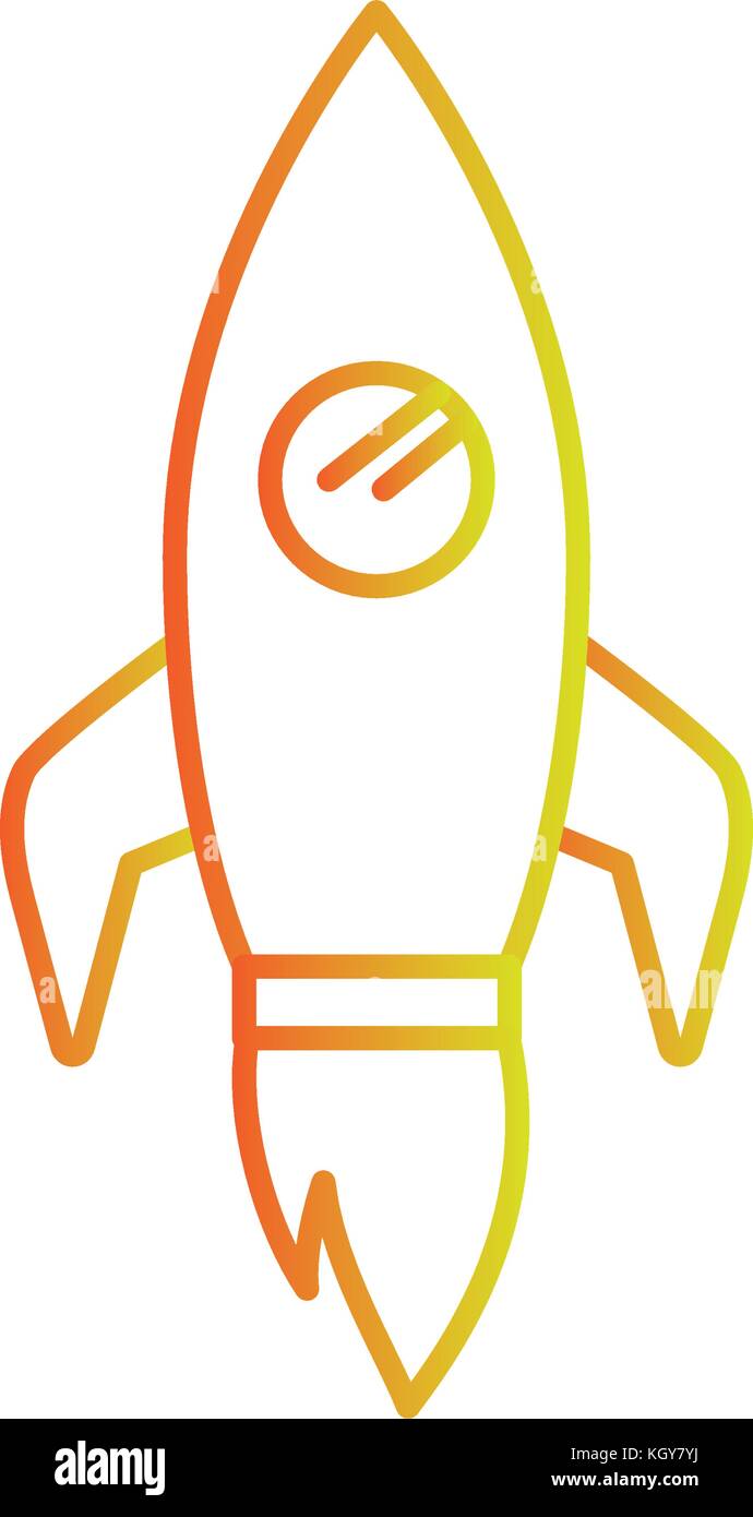 Isolated rocket design Stock Vector Image & Art - Alamy