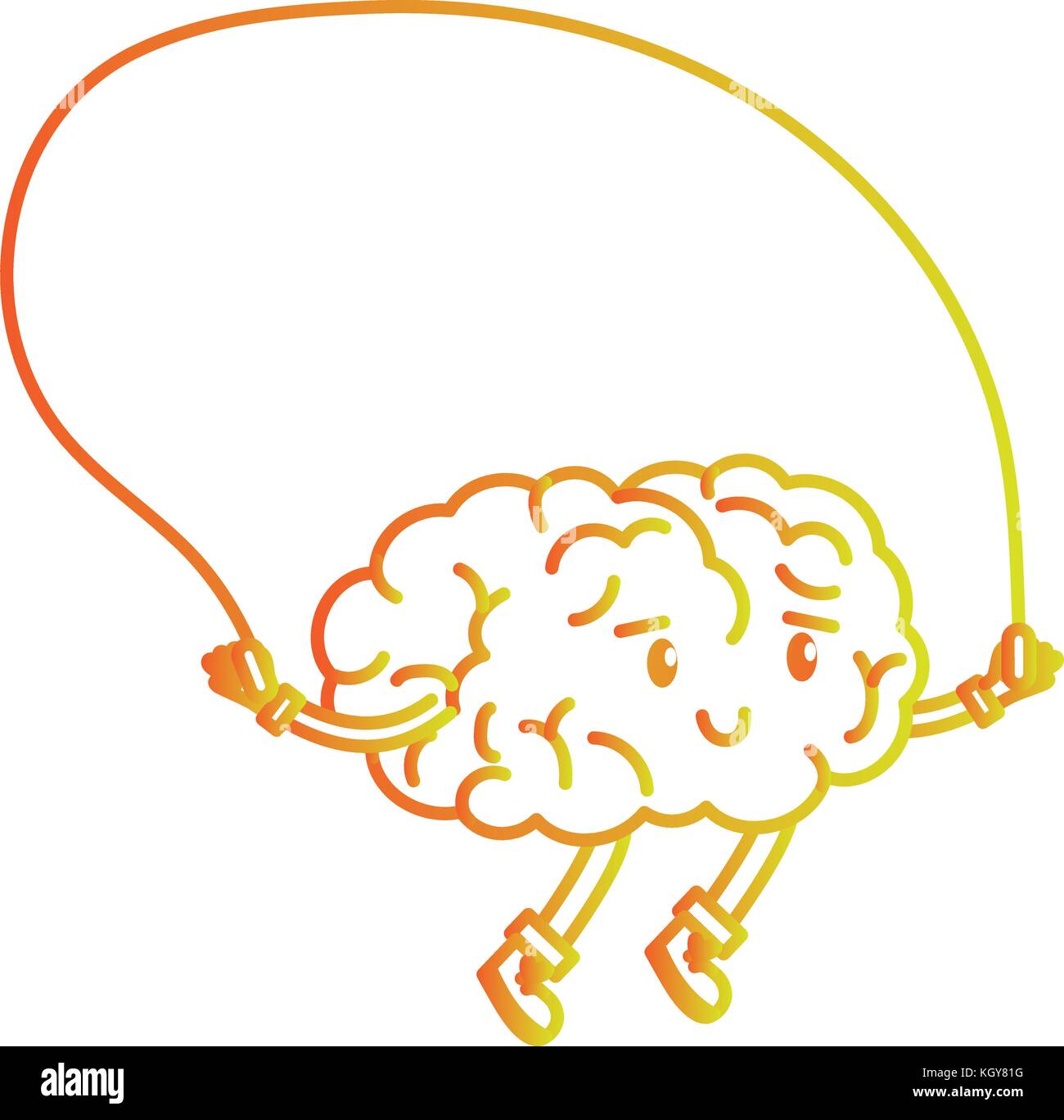 Brain cartoon design Stock Vector Image & Art - Alamy