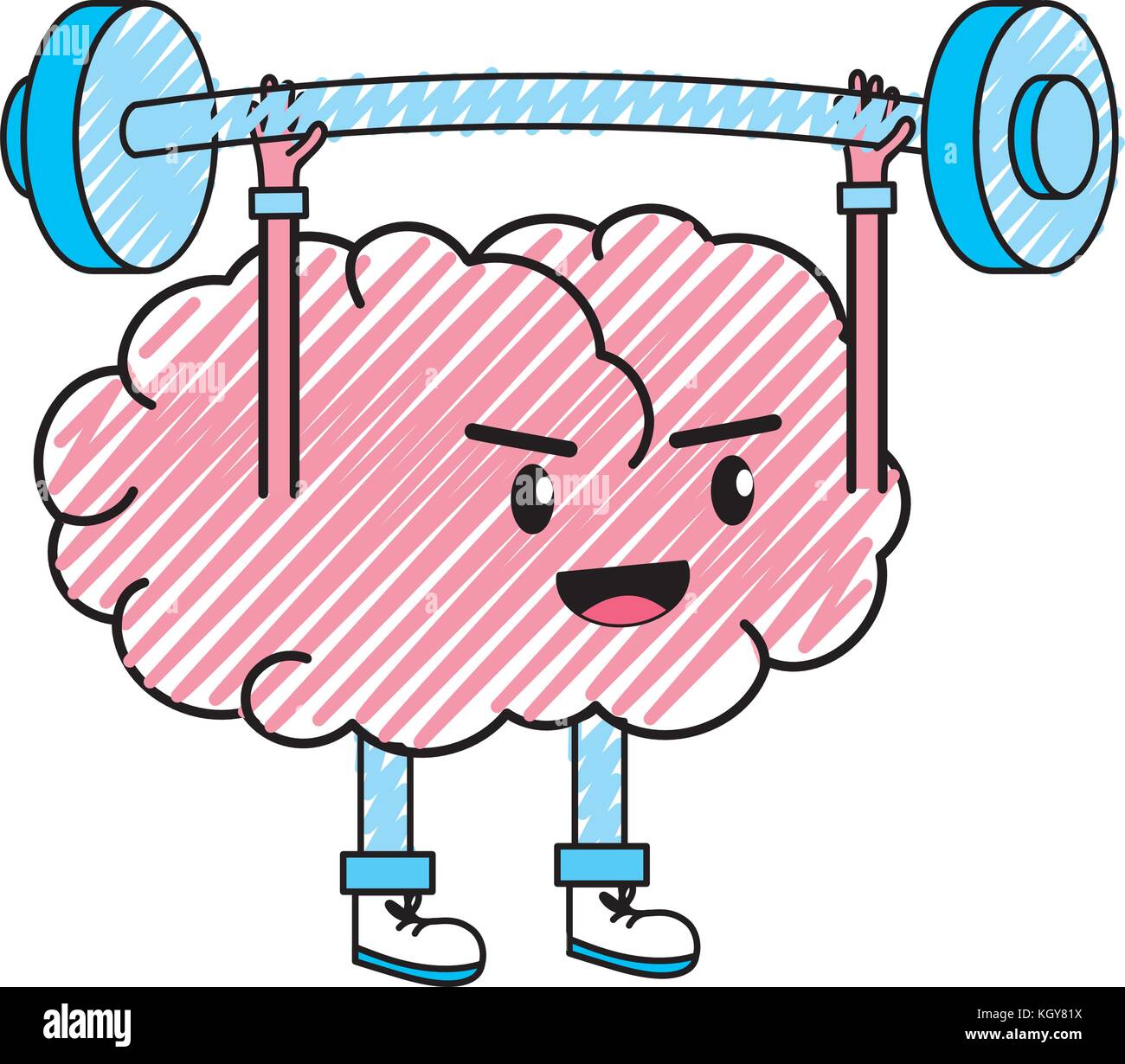 Brain cartoon design Stock Vector Image & Art - Alamy