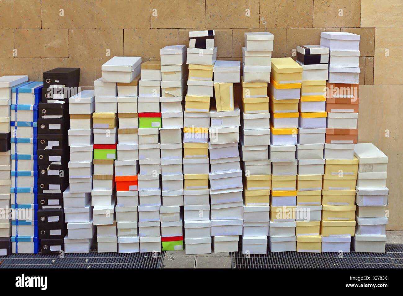 Shoe boxes hi-res stock photography and images - Alamy