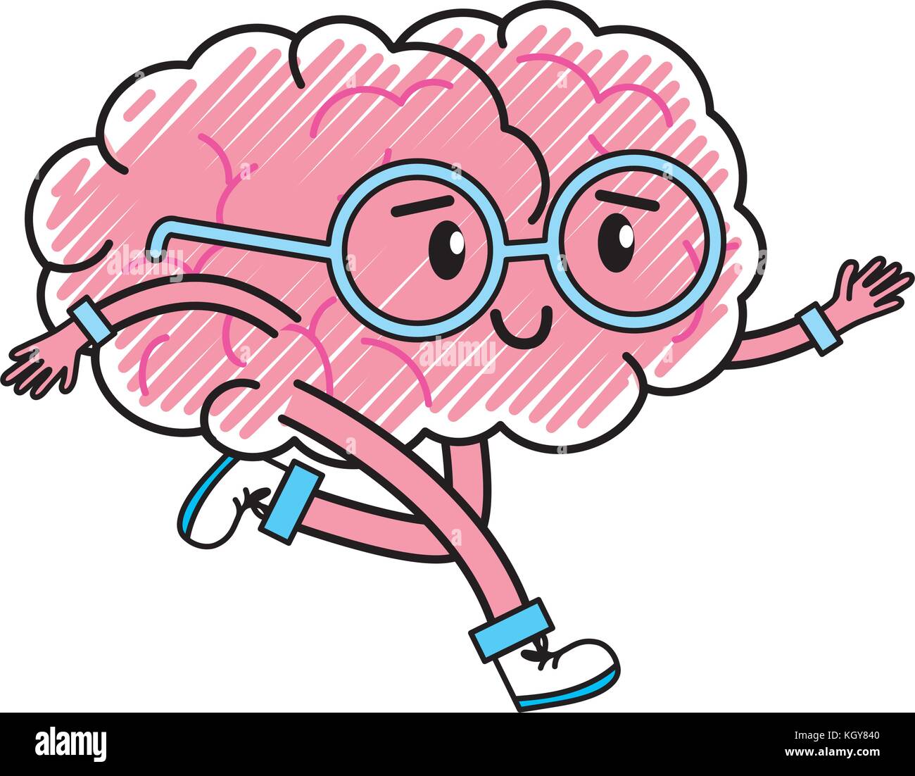 Brain cartoon design Stock Vector Image & Art - Alamy