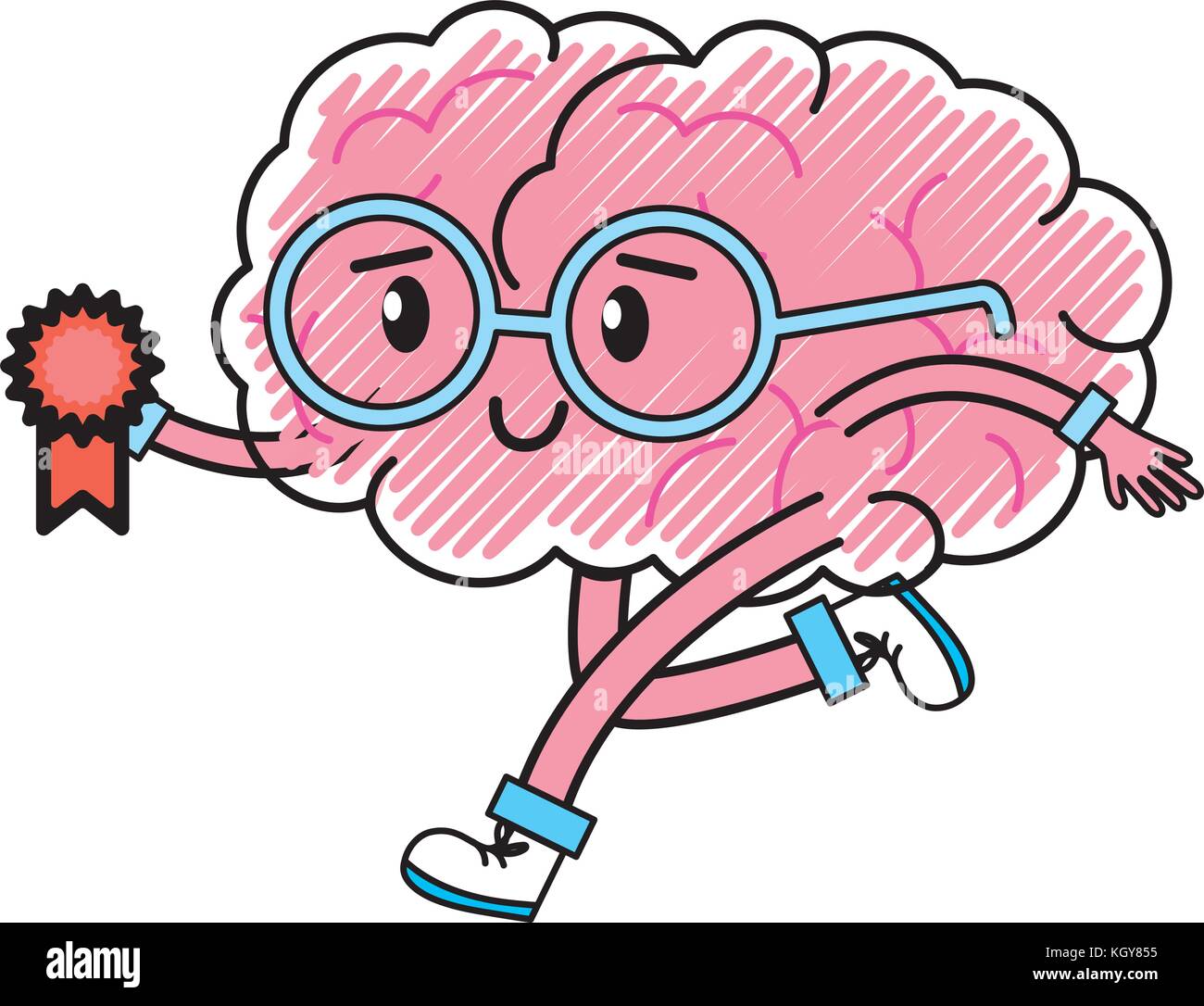 Brain cartoon design Stock Vector Image & Art - Alamy