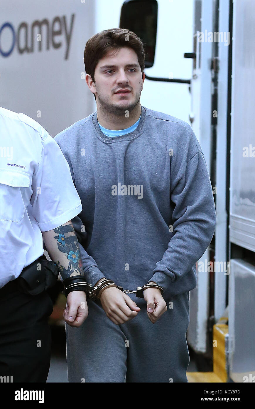 Daryll Rowe arrives at Lewes Crown Court this morning 10th November ...