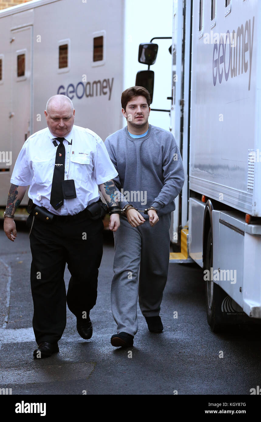 Daryll Rowe arrives at Lewes Crown Court this morning 10th November ...