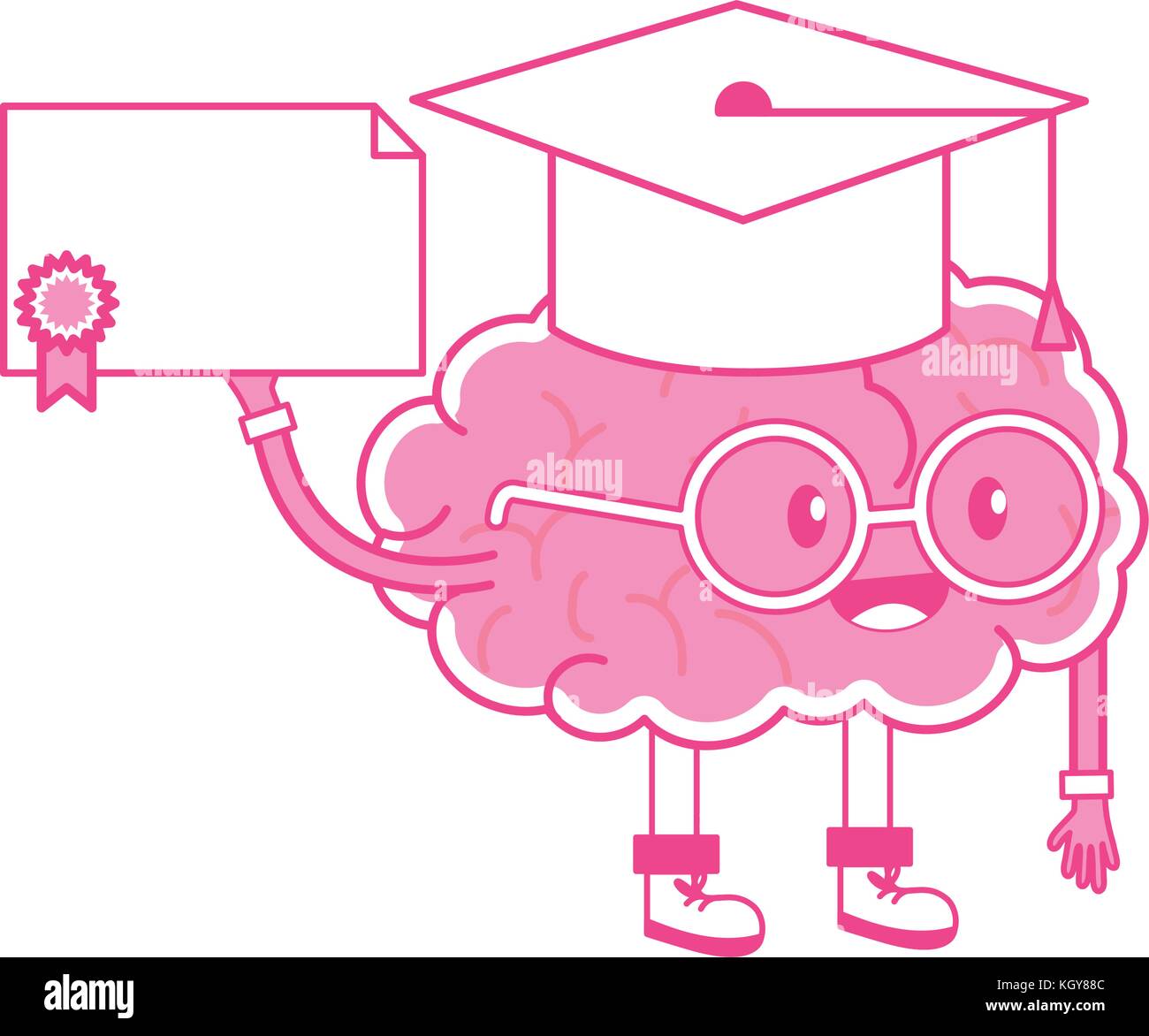 Brain cartoon design Stock Vector Image & Art - Alamy