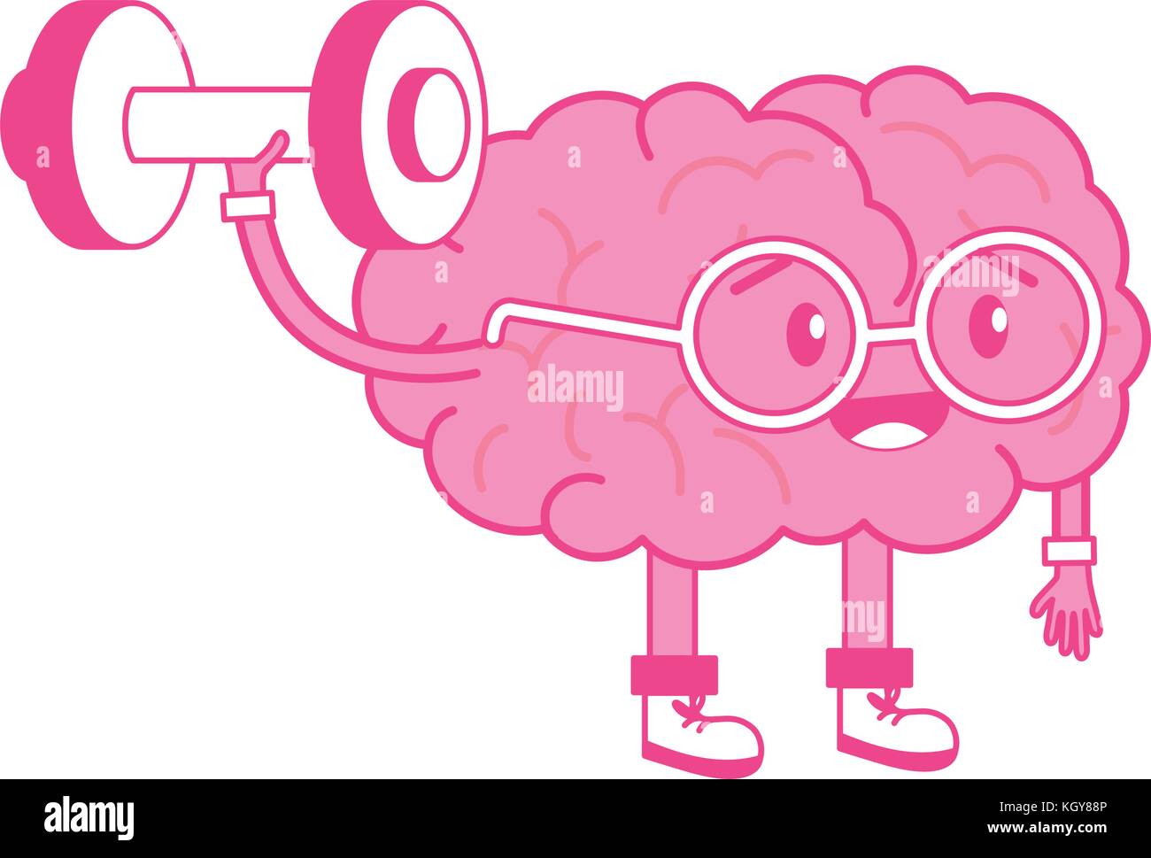 Brain cartoon design Stock Vector Image & Art - Alamy