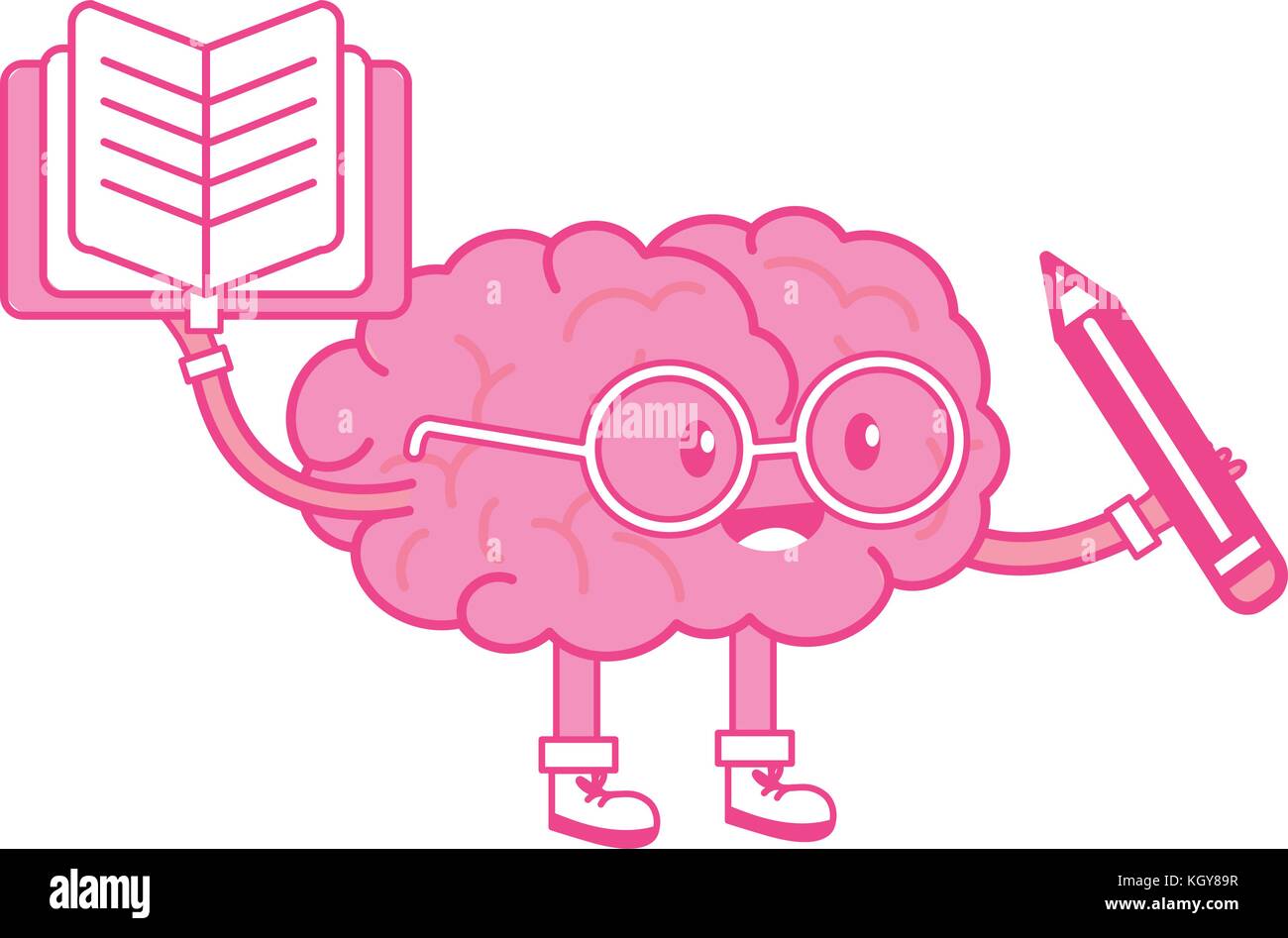 Brain cartoon design Stock Vector Image & Art - Alamy