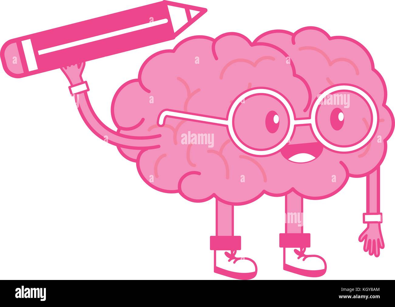 Brain cartoon design Stock Vector Image & Art - Alamy