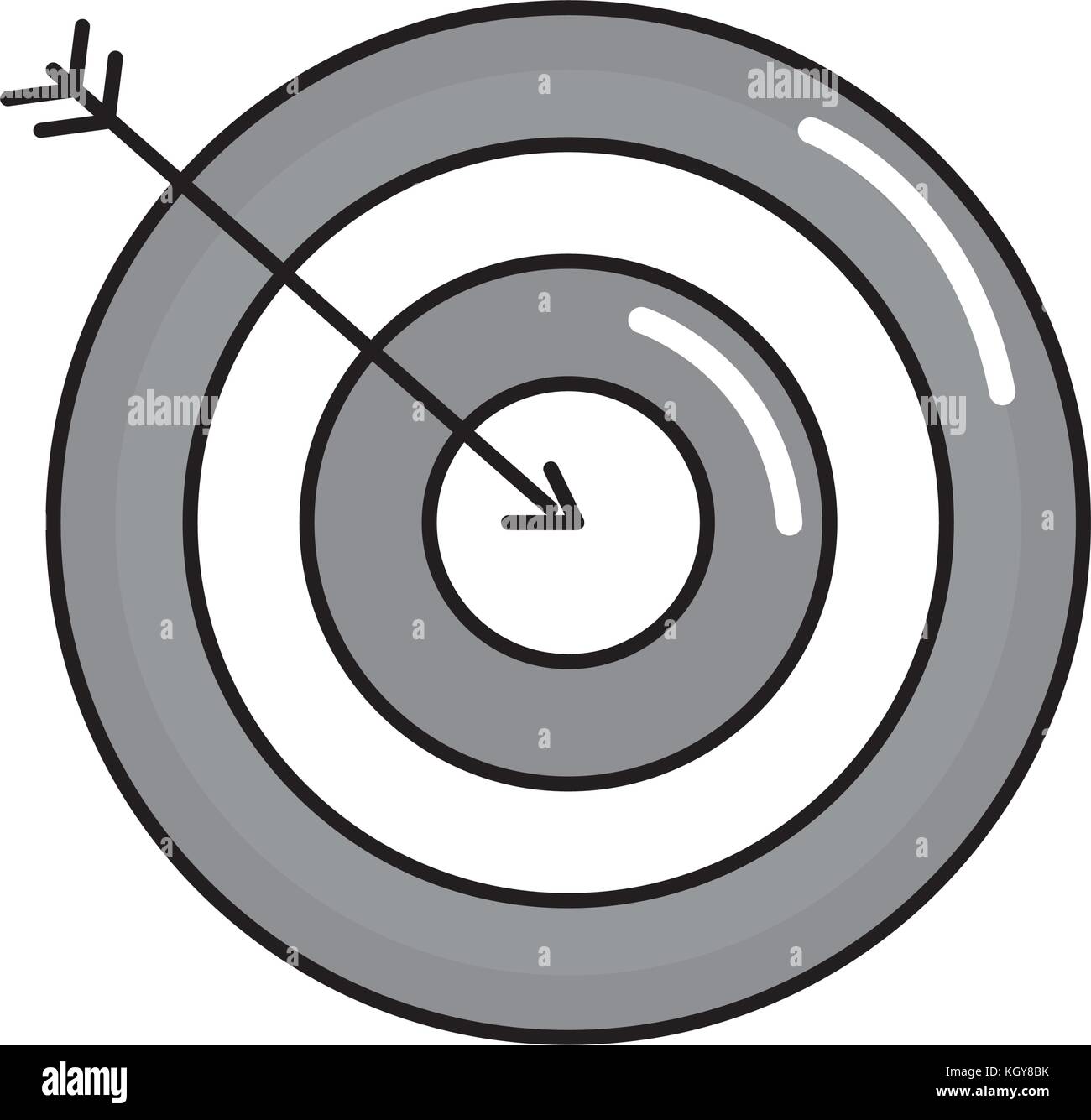 Isolated target design Stock Vector Image & Art - Alamy