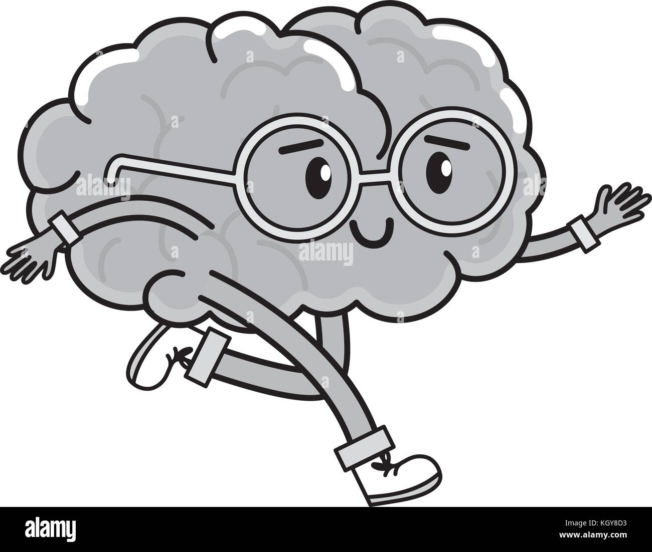 Brain cartoon design Stock Vector Image & Art - Alamy