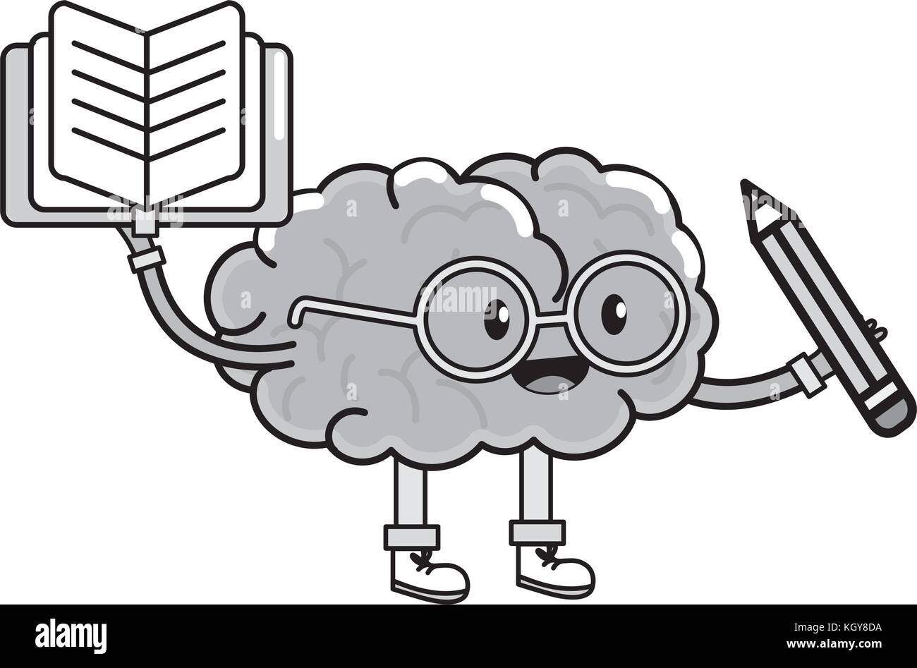 Brain cartoon design Stock Vector Image & Art - Alamy