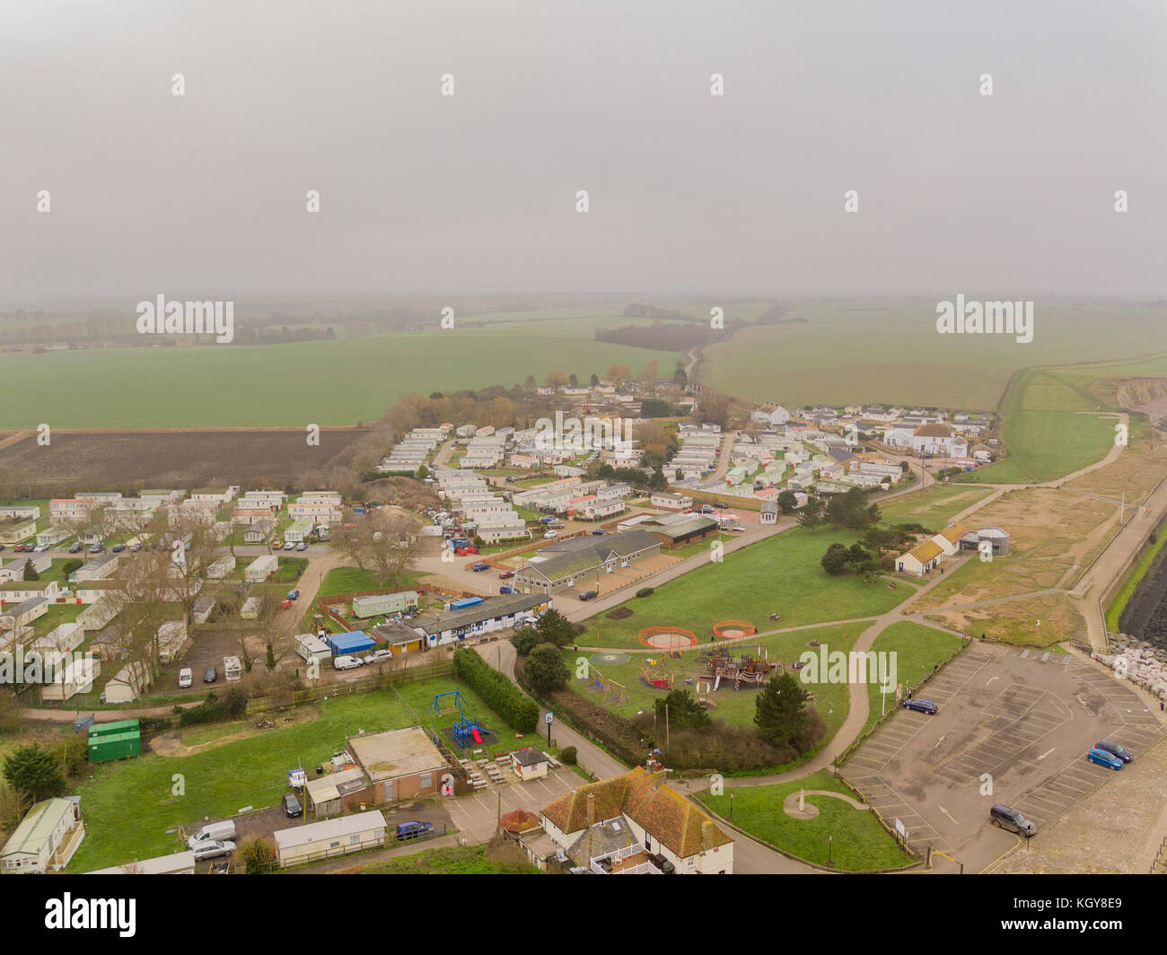 Kent uk aerial hi-res stock photography and images - Alamy