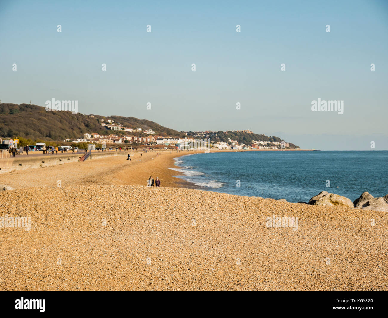 Hythe beach hi-res stock photography and images - Alamy
