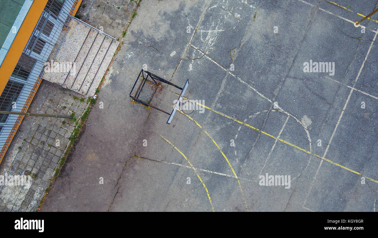 Aerial view park playground equipment hi-res stock photography and ...
