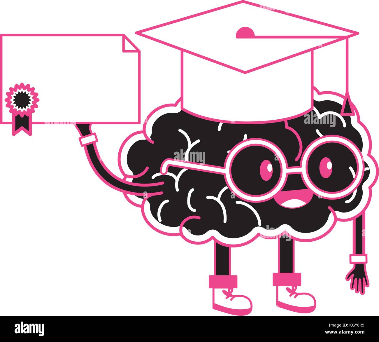 Brain cartoon design Stock Vector Image & Art - Alamy