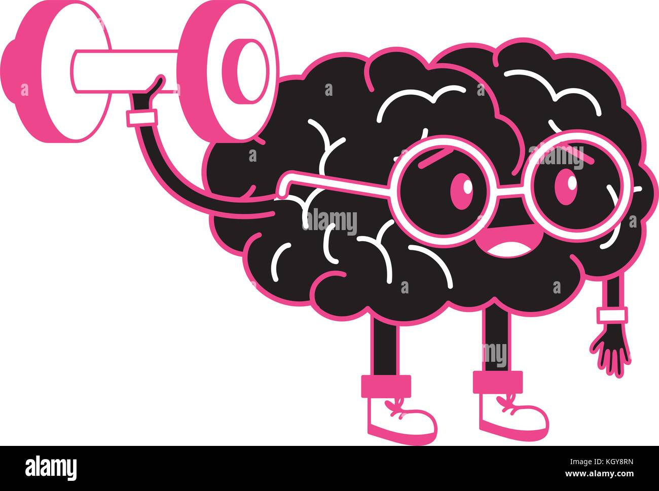 Brain cartoon design Stock Vector Image & Art - Alamy