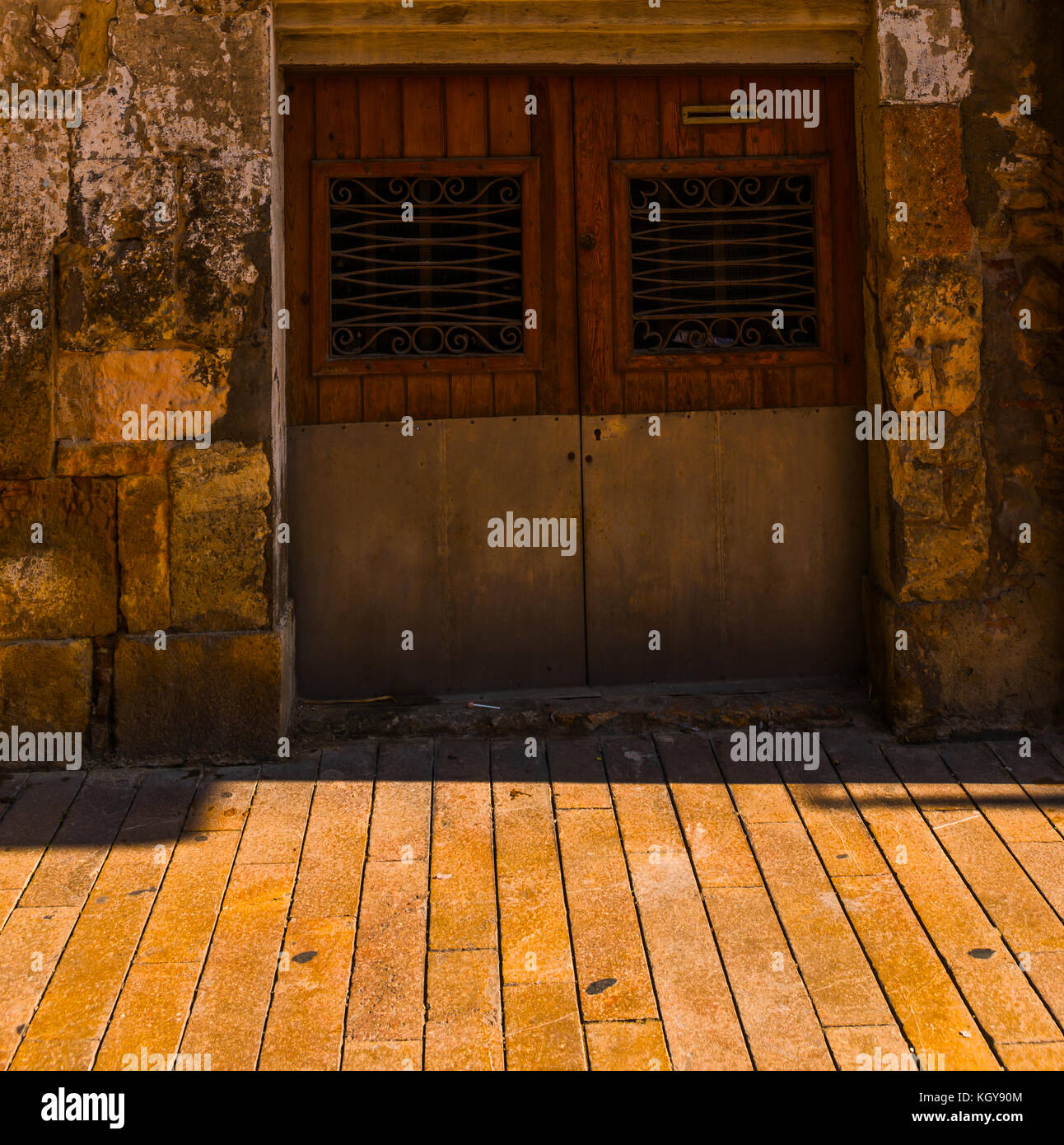 Old gate with interesting texture, element of architecture, interesting ...
