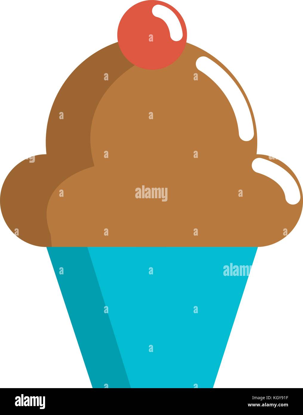 Isolated muffin design Stock Vector Image & Art - Alamy