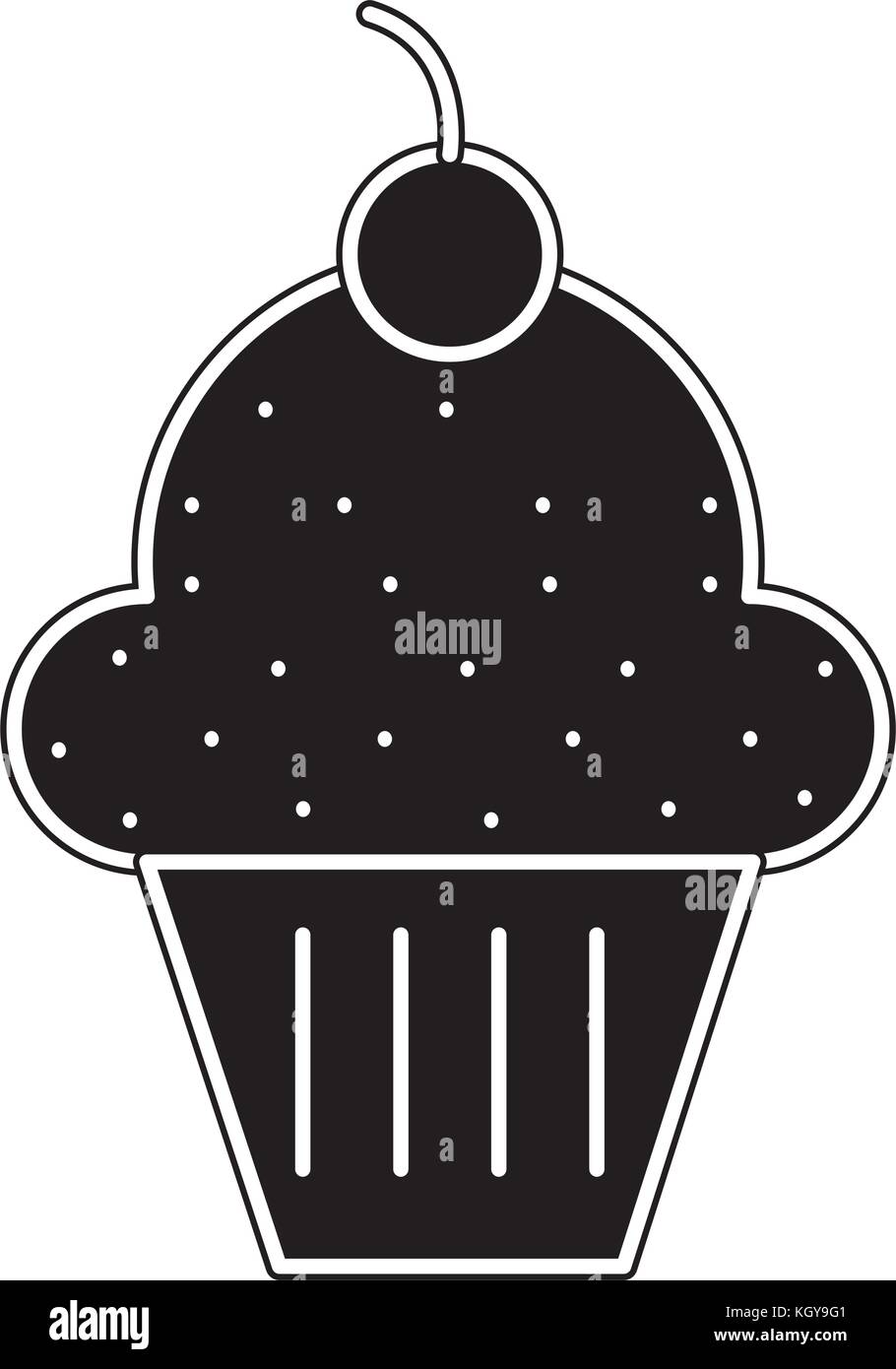 Isolated muffin design Stock Vector Image & Art - Alamy