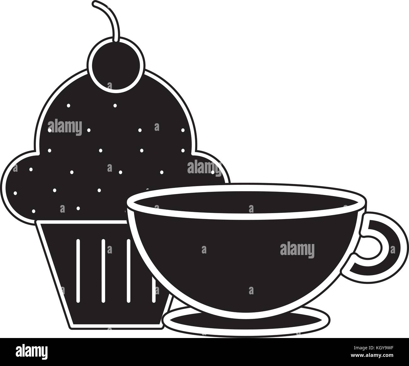 Isolated muffin design Stock Vector Image & Art - Alamy