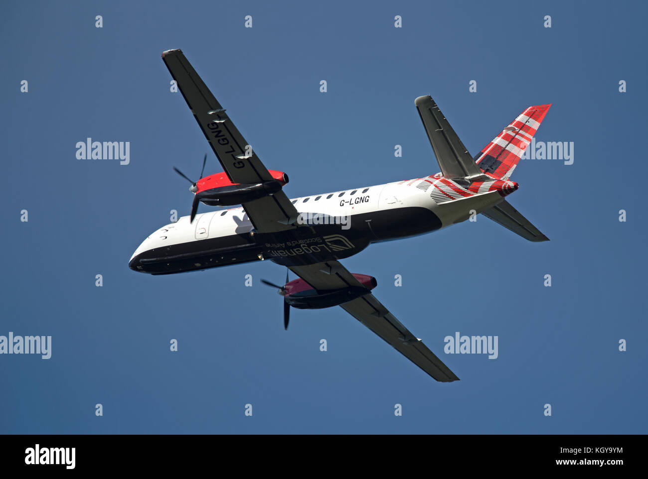 Tartan tailplane hi-res stock photography and images - Alamy