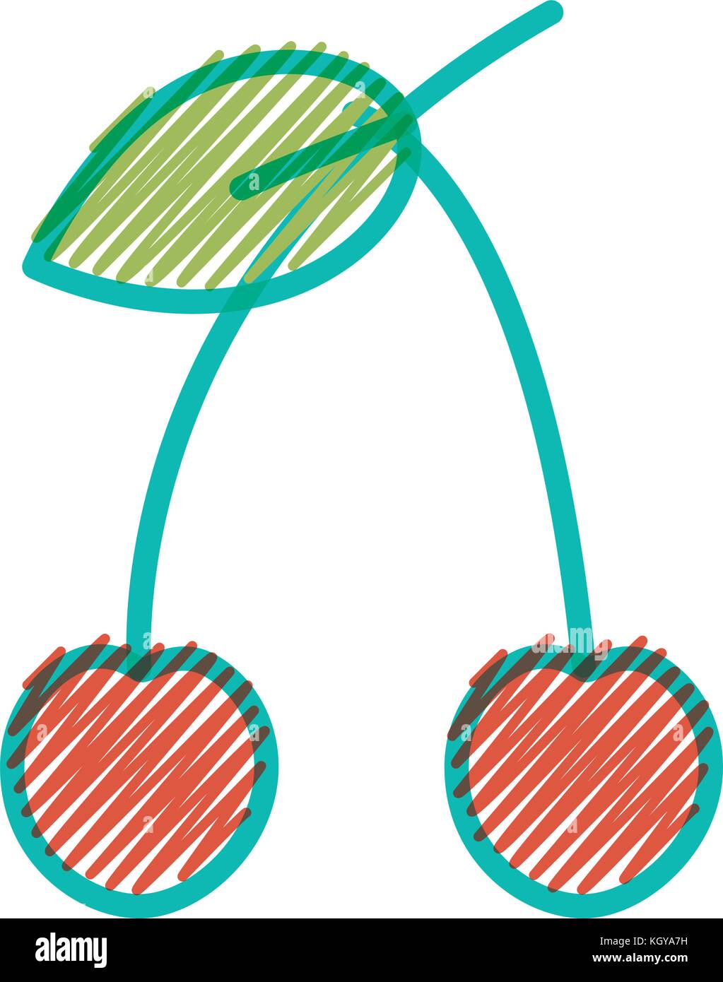 Isolated cherry design Stock Vector Image & Art - Alamy