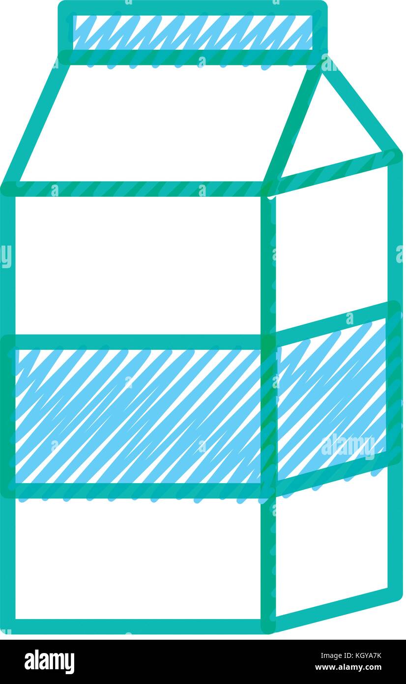 Milk box design Stock Vector Image & Art - Alamy